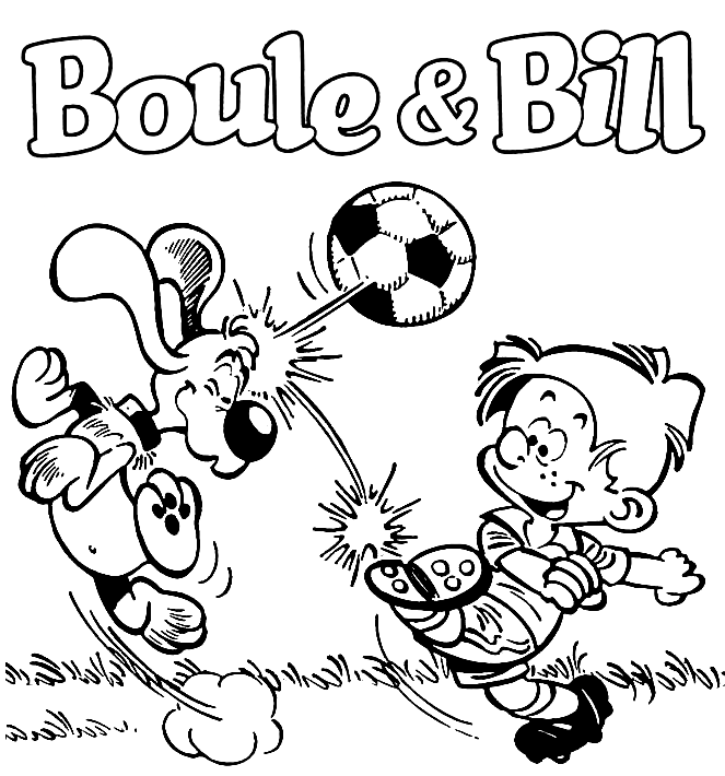 boule bill coloring pages